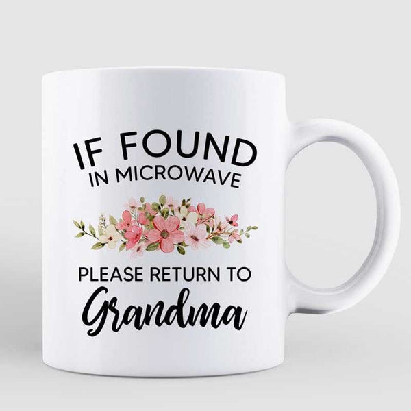 Return Mug To Mom Grandma Personalized Mug - TrendingCustom™️